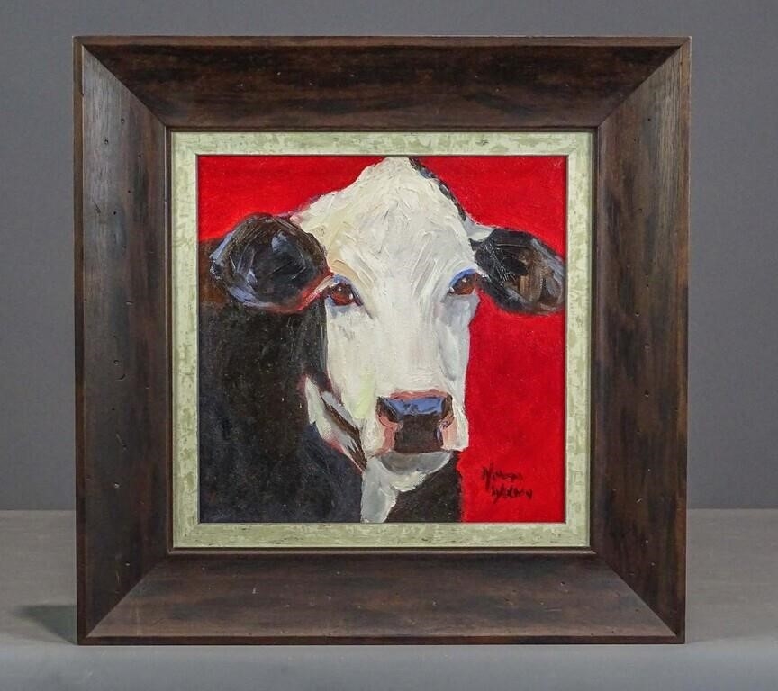 Norma Wilson | Norma Watson Cow Paintings | MutualArt