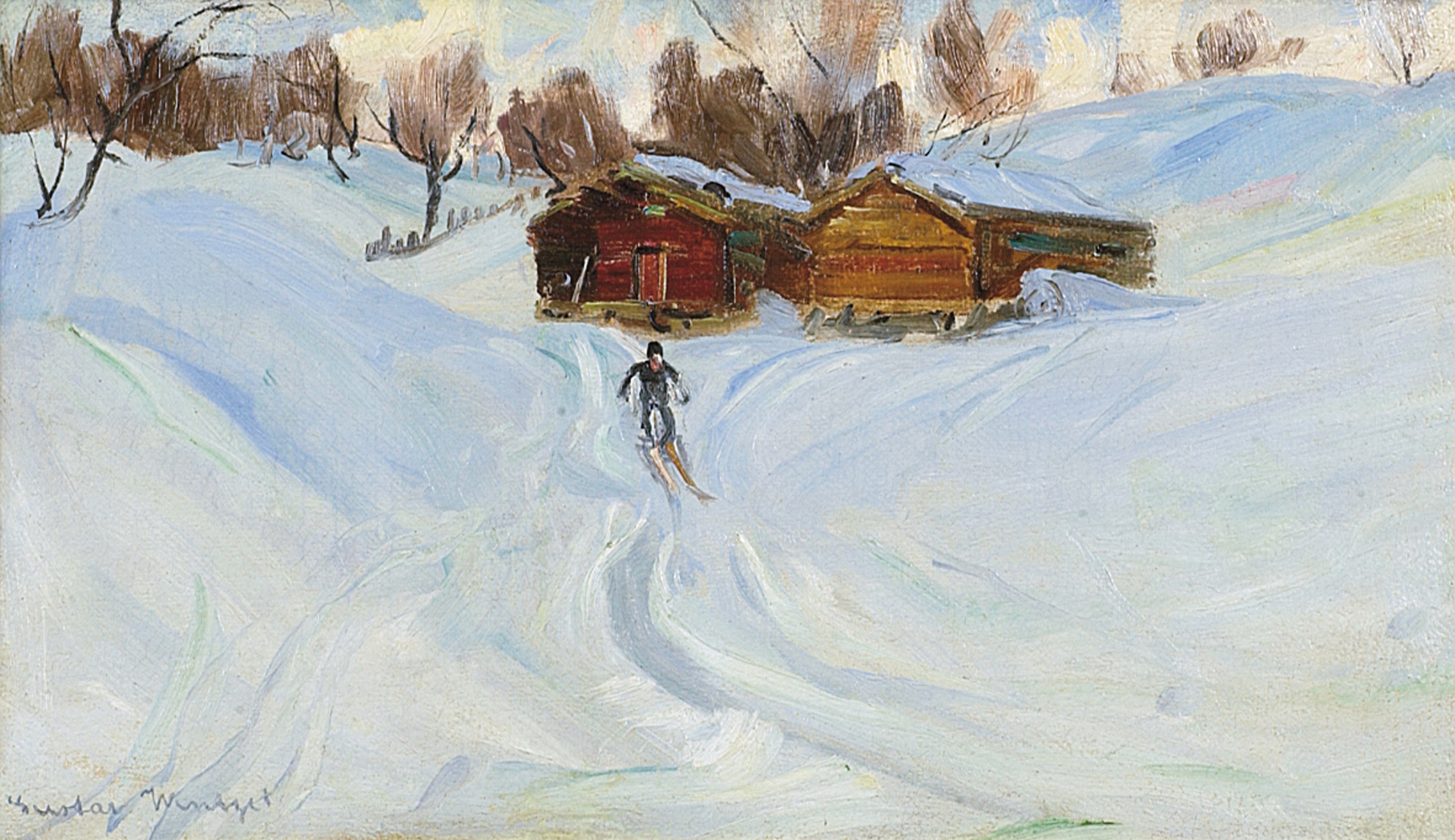 Niels Gustav Wentzel | Skiløper | MutualArt