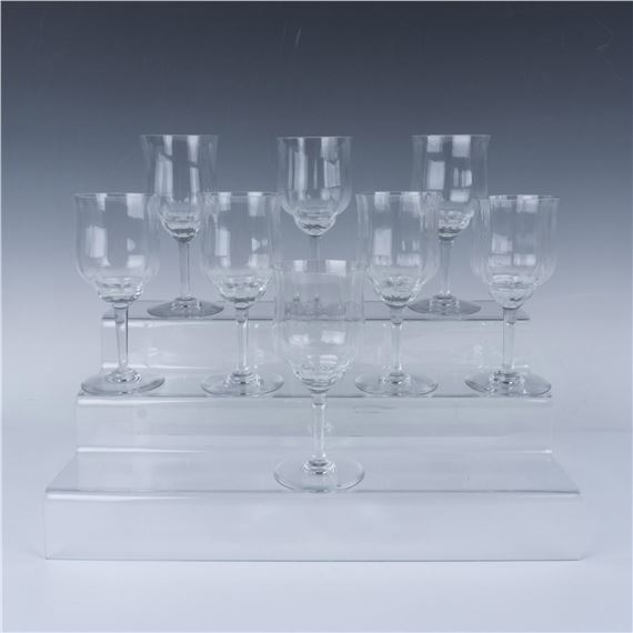 Baccarat | 8pc Baccarat Crystal Capri Wine Stemware | MutualArt