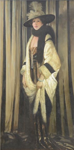William Orpen | Portrait of a lady | MutualArt