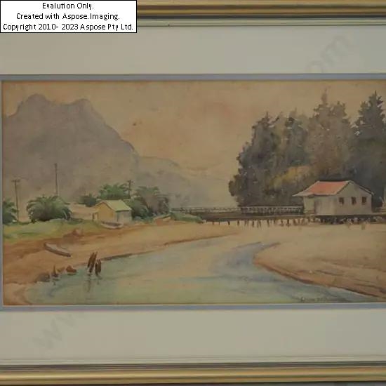 Hilda Alexandra Wiseman | Entrance to Whitianga Harbour | MutualArt