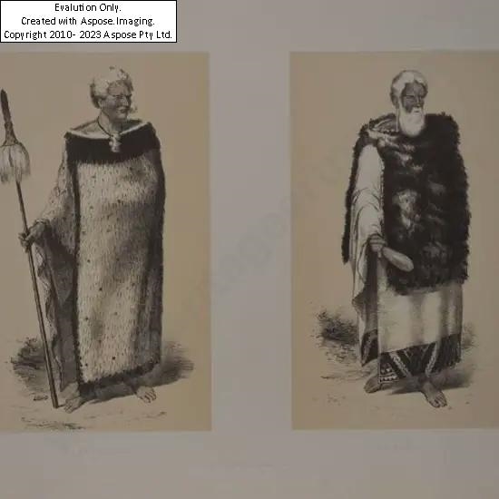 Charles Decimus Barraud | Rangihaieta and Te Puni - 2 Maori Chiefs ...