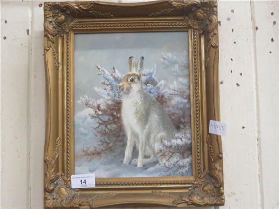 Elizabeth Halstead | Arctic Hare | MutualArt