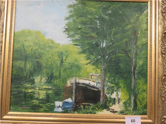 William Foreman | French River Scene | MutualArt