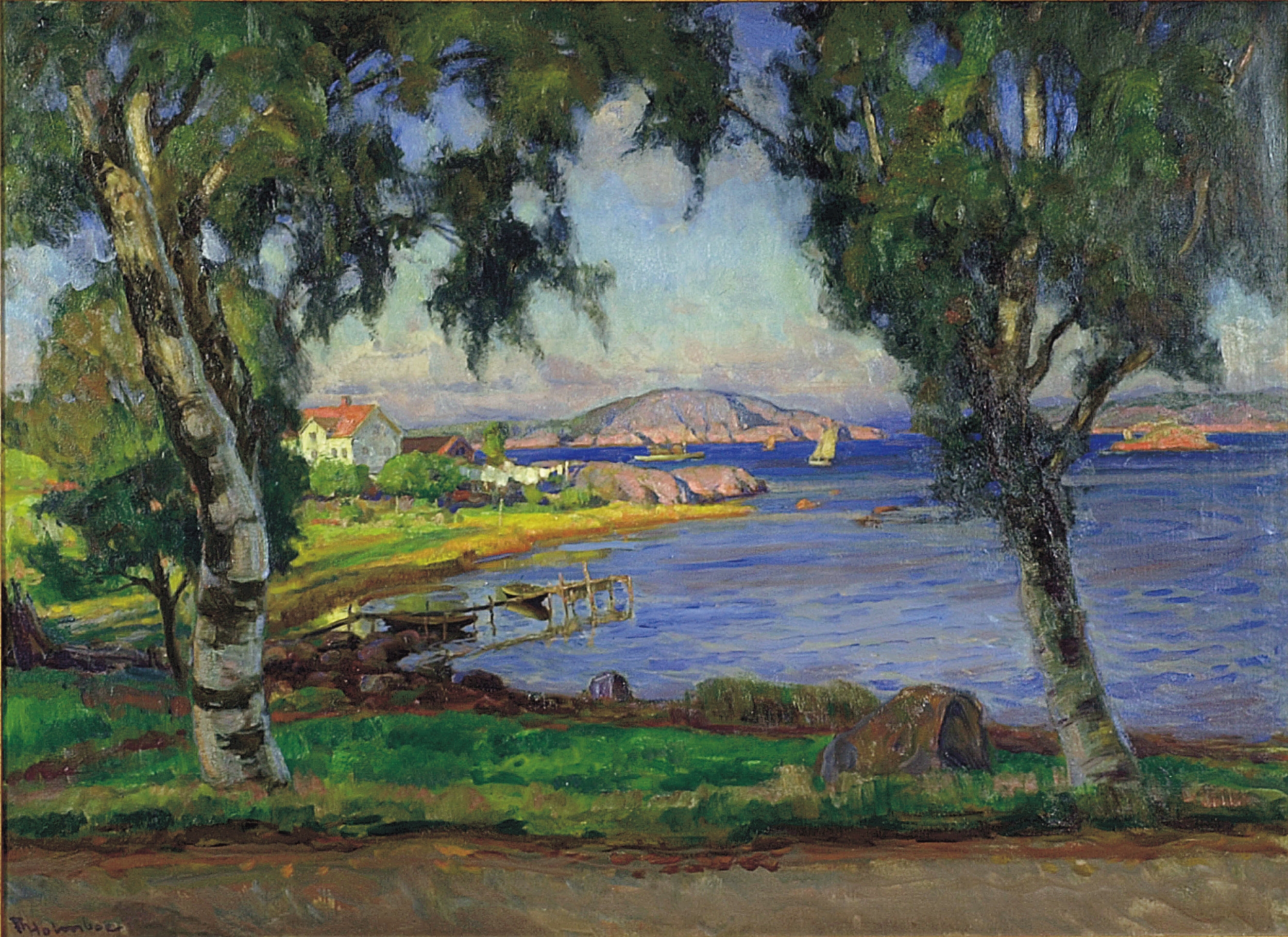Thorolf Holmboe | Kystlandskap | MutualArt