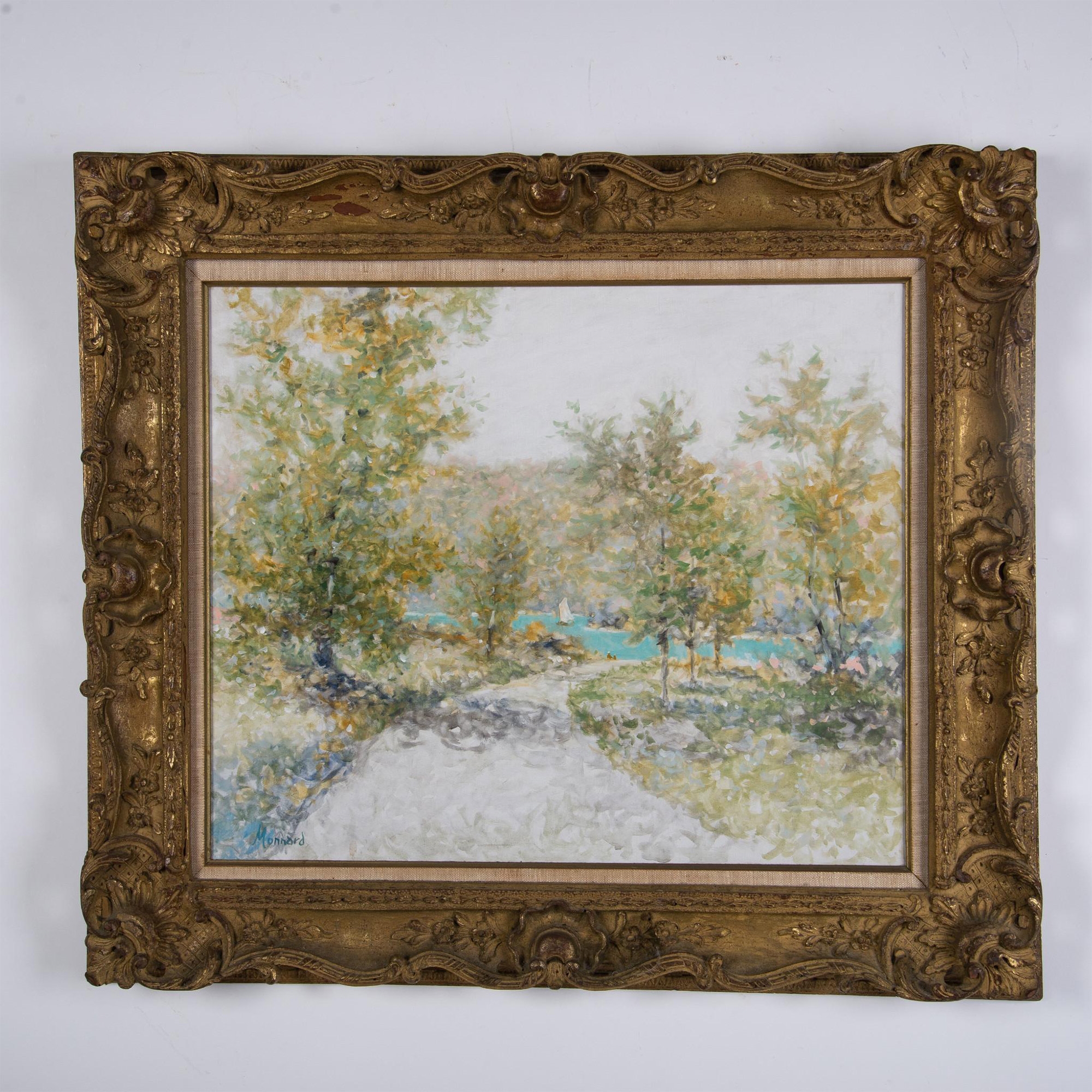 Maurice Monnard | Original oil on board by French Impressionist Maurice ...