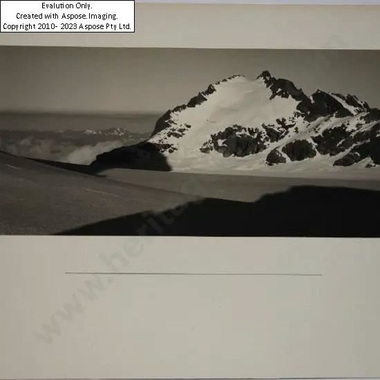 John Rundle | Mount Gable on the Olivine Ice Plateau | MutualArt