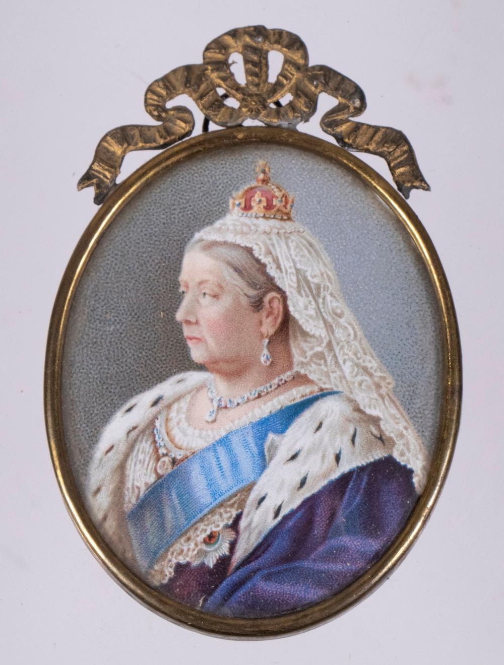 William Collins | MINIATURE & CDV PHOTO OF QUEEN VICTORIA | MutualArt