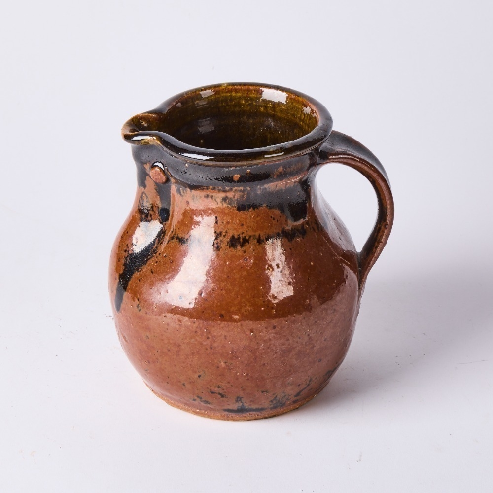 Barry Brickell | Barry Brickell Avian Form Jug with Barry Hand Print on ...