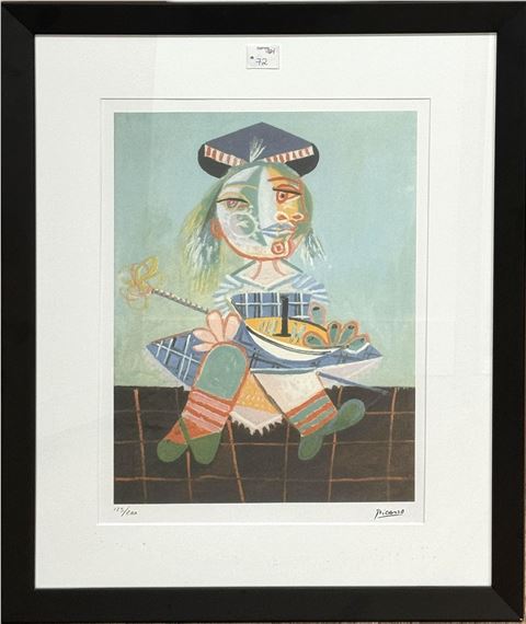 Pablo Picasso | Jeune fille | MutualArt