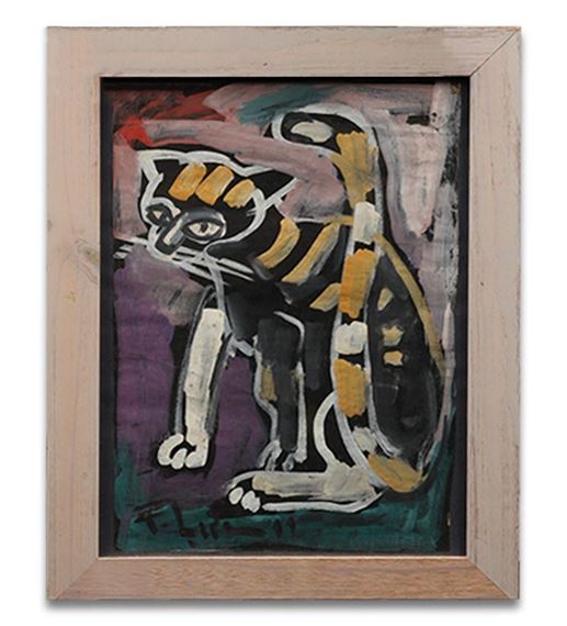 Pham Luc | The Tabby Cat by Pham Luc (1943-?), 37 | MutualArt