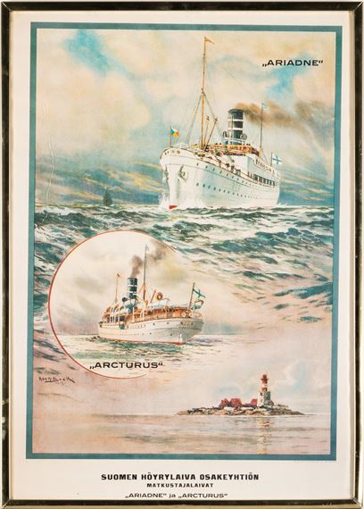 Adolf Bock | Dawn at Sea (1939) | MutualArt