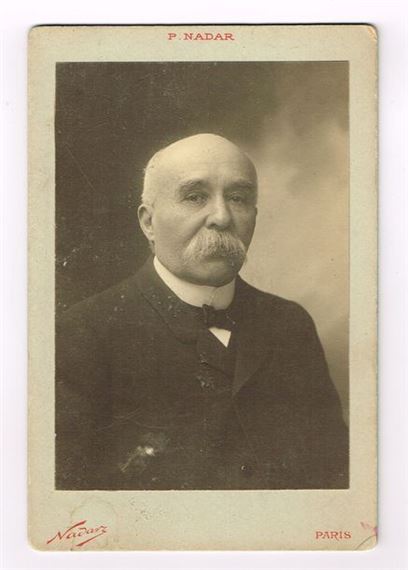 Paul Nadar | Georges CLEMENCEAU / Original photograph by Paul Nadar ...