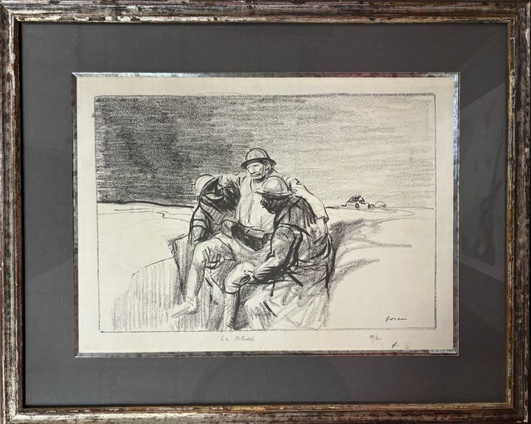 Jean-Louis Forain | Jean Louis FORAIN (1852-1931) The wounded man ...