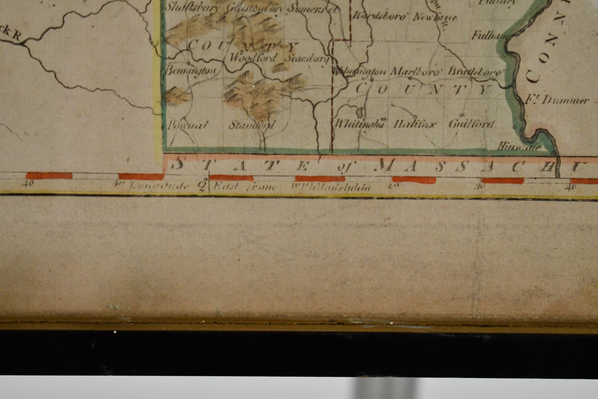 Amos Doolittle | AMOS DOOLITTLE MAP OF VERMONT | MutualArt