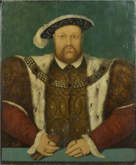 Henry Viii | OIL ON BOARD PORTRAIT, HENRY VIII (11) | MutualArt