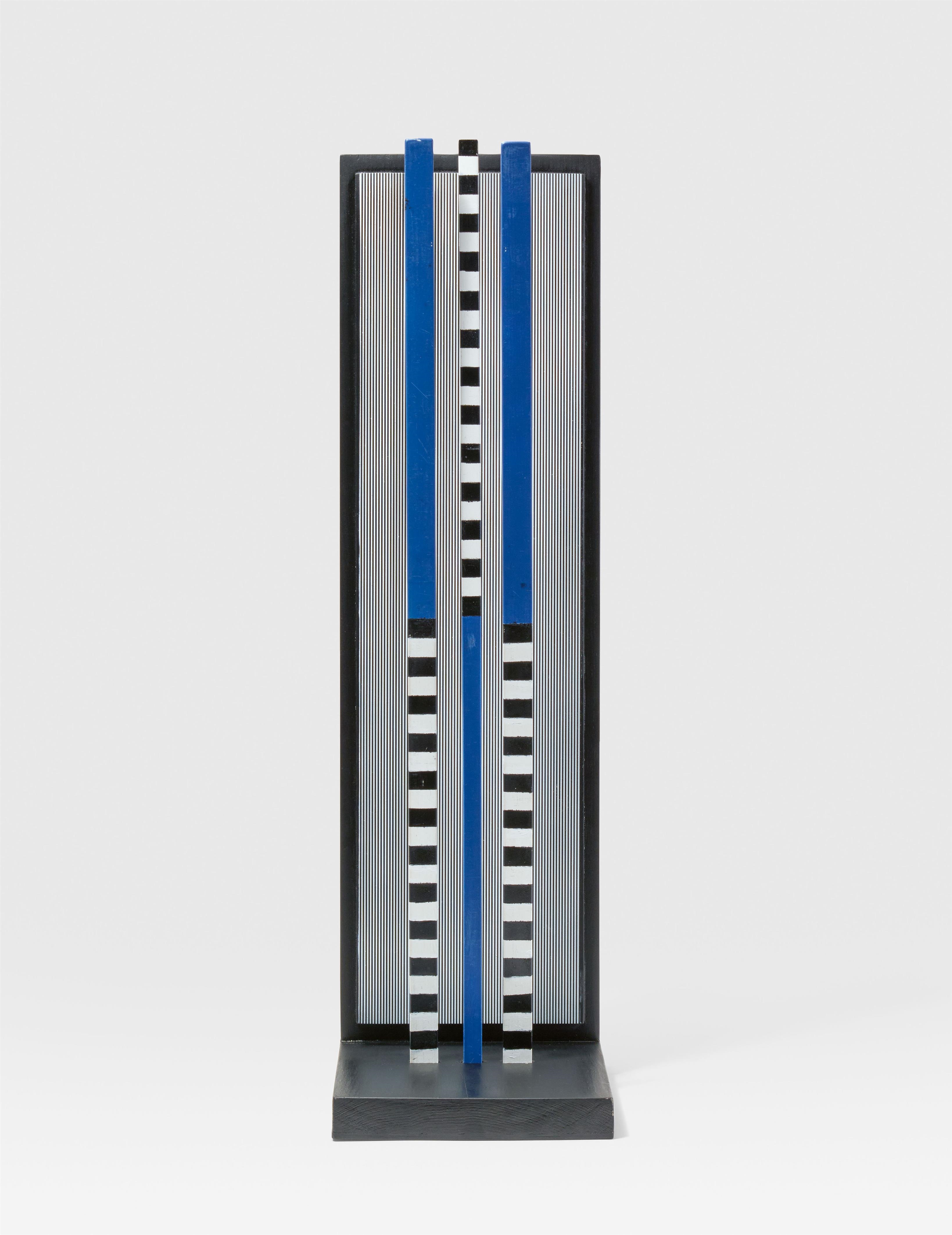 Jesus-Rafael Soto | Tiratura 45 (blau (1966) | MutualArt