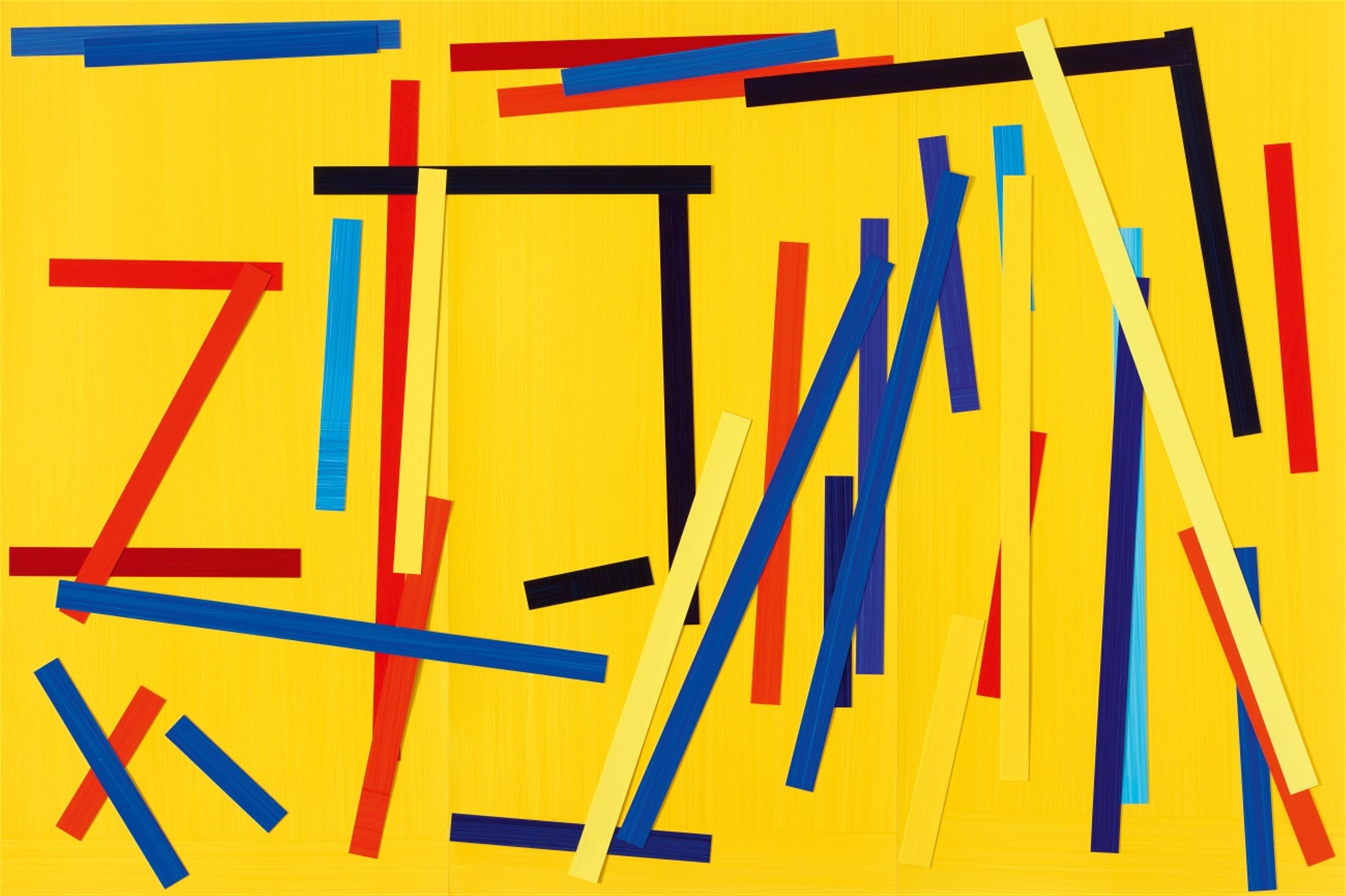 Imi Knoebel | Fishing Yellow II E | MutualArt