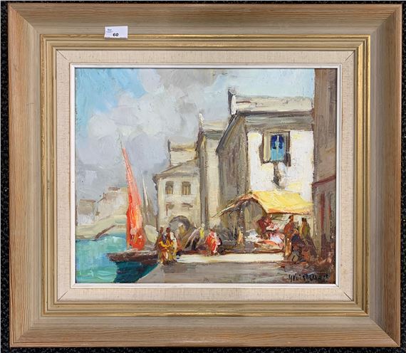 Knut Norman | Venice scene | MutualArt