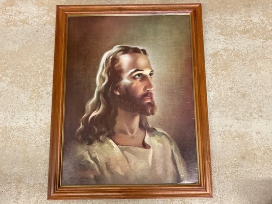 Warner Sallman | Warner Sallman Large Jesus Print | MutualArt