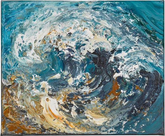Maggi Hambling | Wave (2009) | MutualArt