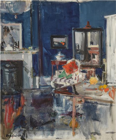 Francis Campbell Boileau Cadell | Miss Don Wauchope's robe | MutualArt