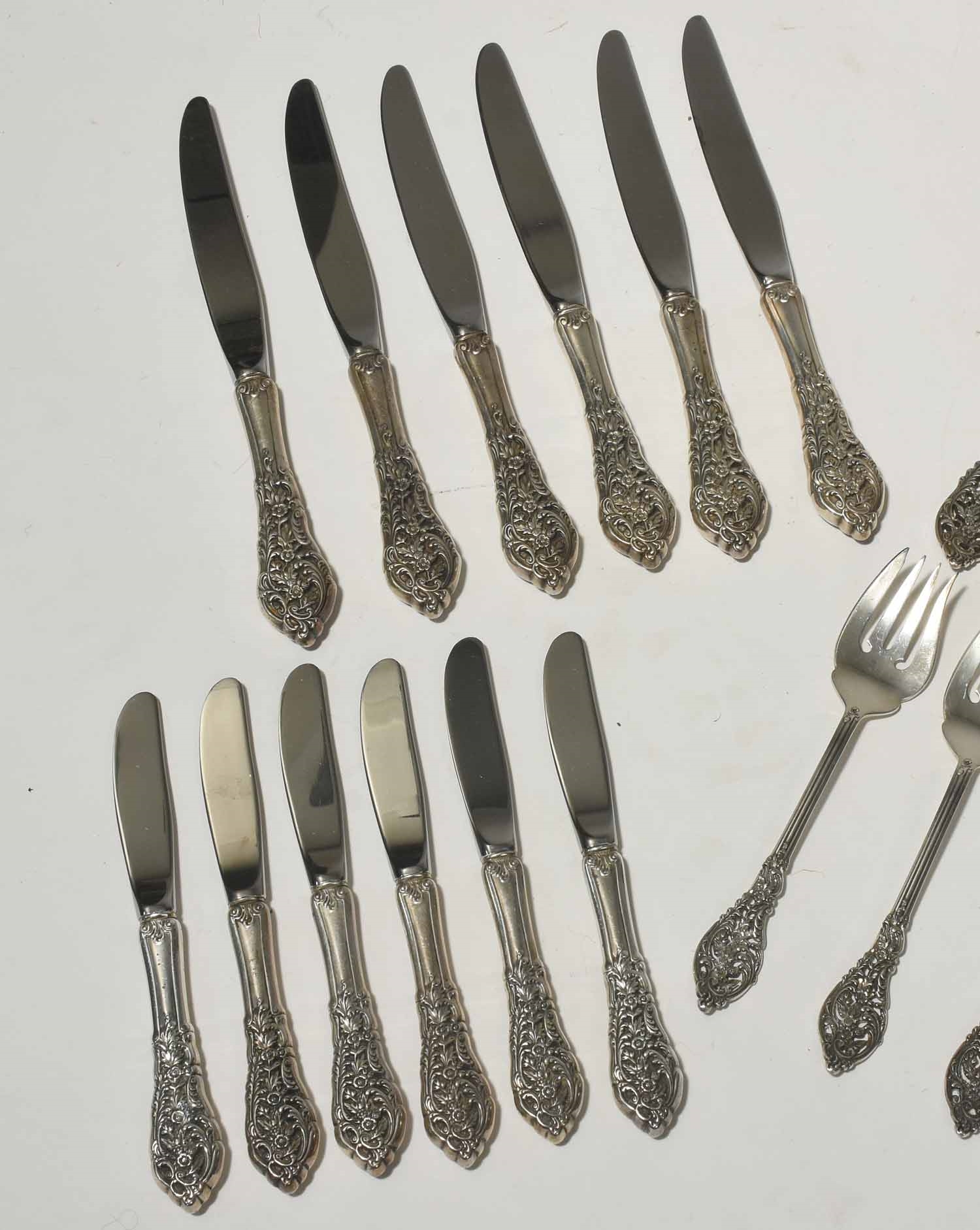 Reed & Barton | Reed and Barton Florentine Lace Flatware (Circa 33 ...