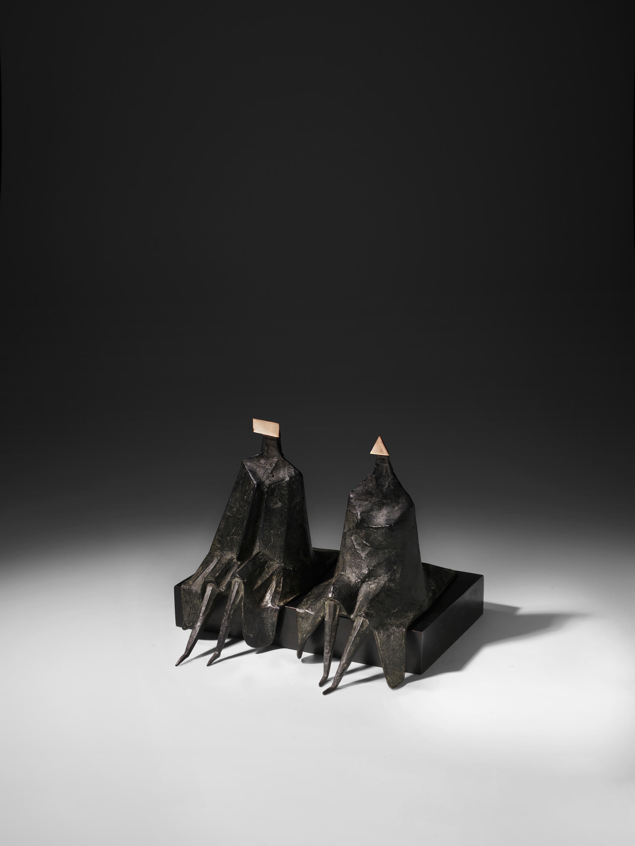 Lynn Chadwick | Sitting Figures in Robes II | MutualArt