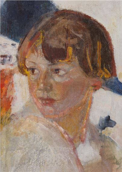 Alexander Ivanovich Savinov | Portrait of the artist's son | MutualArt