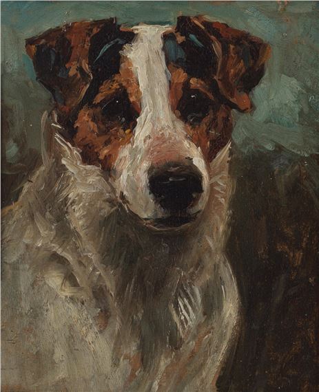 John Emms | Portrait of a jack russell | MutualArt