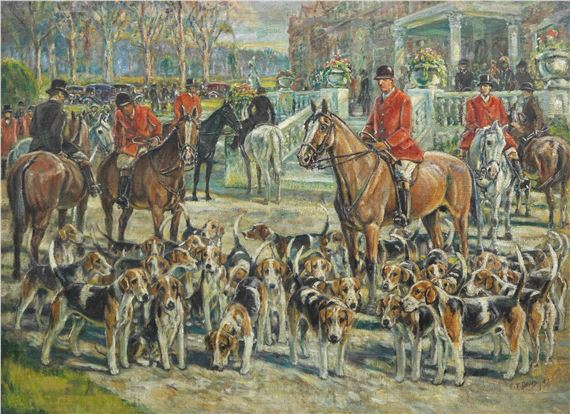 Frederick Thomas Daws | The meet (1941) | MutualArt