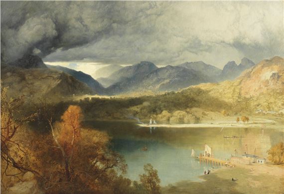 James Baker Pyne | Windermere from Waterhead (1850) | MutualArt
