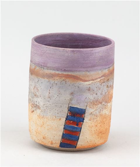 Robin Welch | ROBIN WELCH (1936-2019); a cylindrical stoneware ...