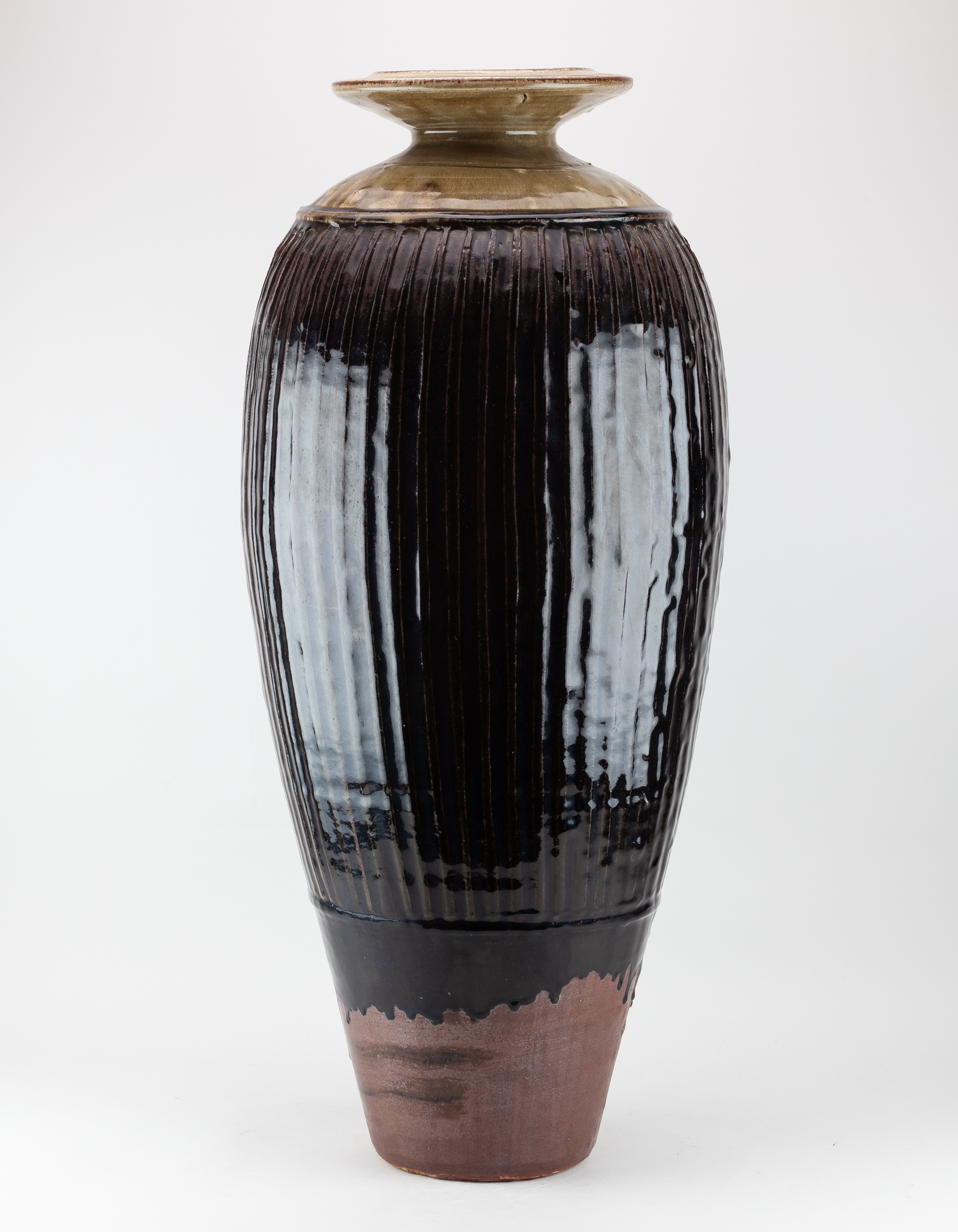 Richard Batterham | RICHARD BATTERHAM (1936-2021); a monumental fluted ...