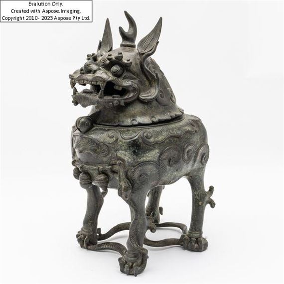 Chinese School, 17th century | A CHINESE BRONZE LUDUAN-FORM CENSER ...