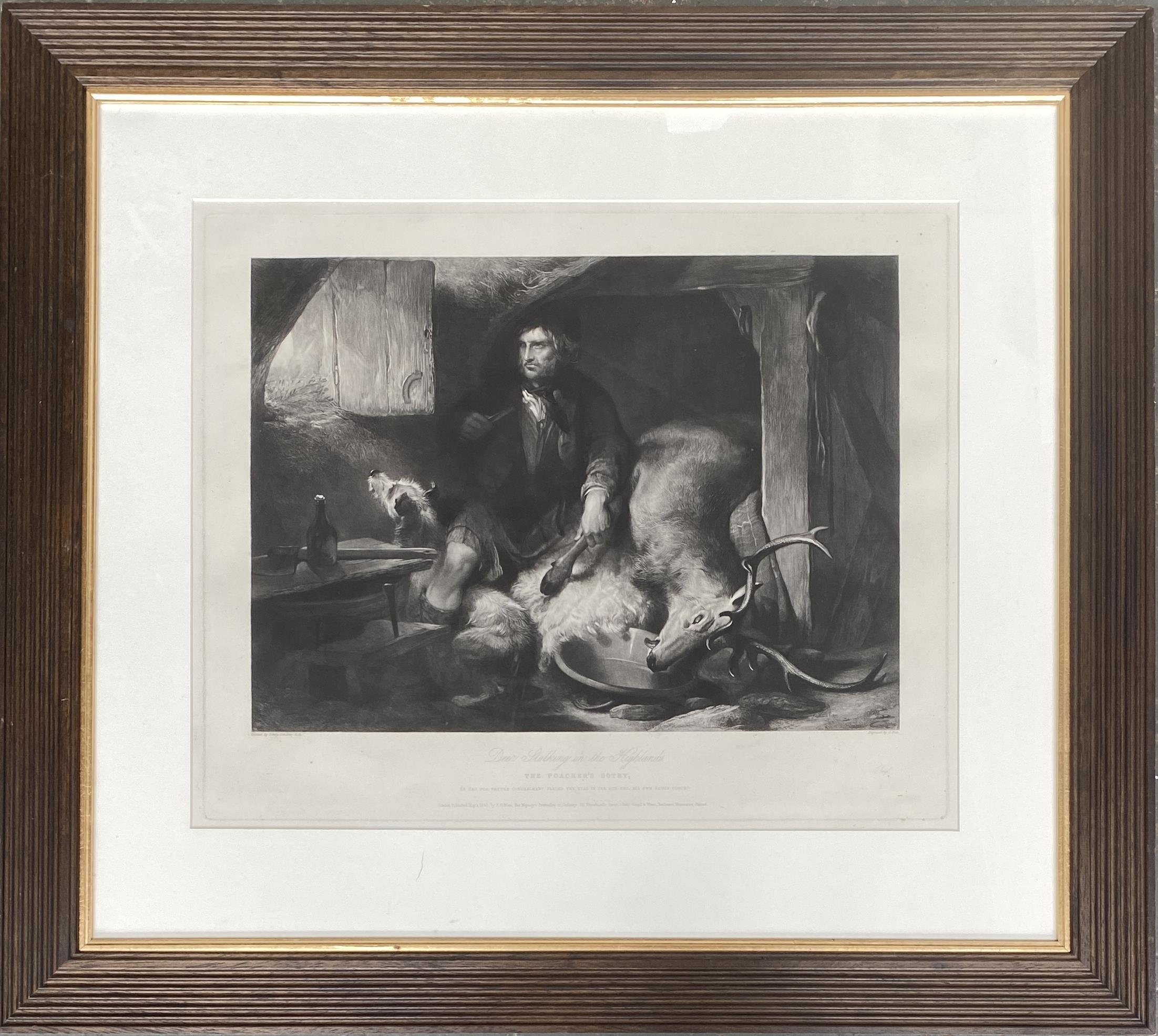 Edwin Landseer | Deerstalking in the Highlands, The Poachers Bothy ...