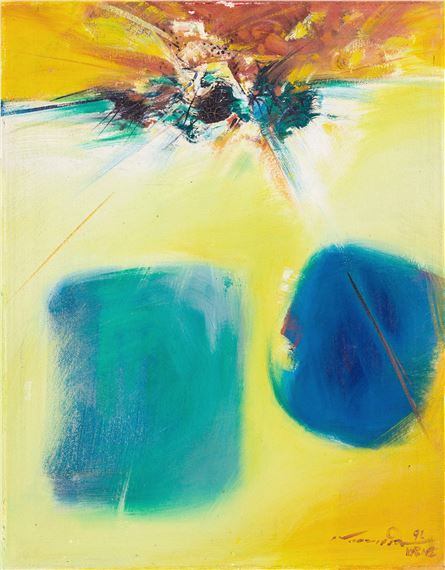 Pratuang Emjaroen | Blue Dimension (1992) | MutualArt
