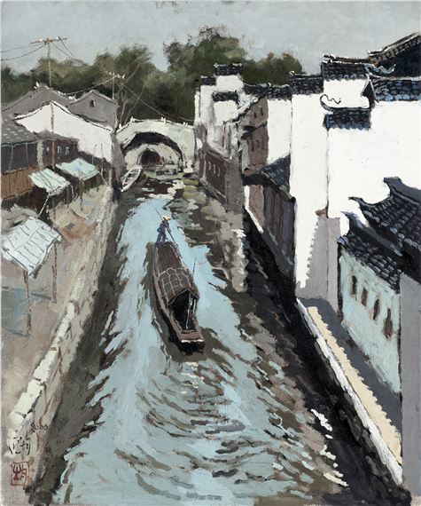 Pang Jiun | The Best Night of Gui Lin Landscape (2019) | MutualArt