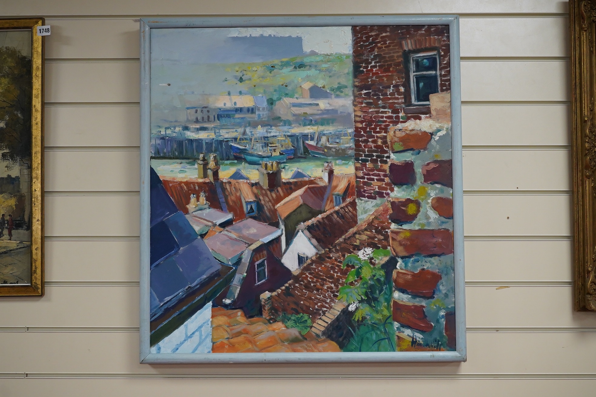 George Frederick Hinchcliff | Rooftop scene | MutualArt