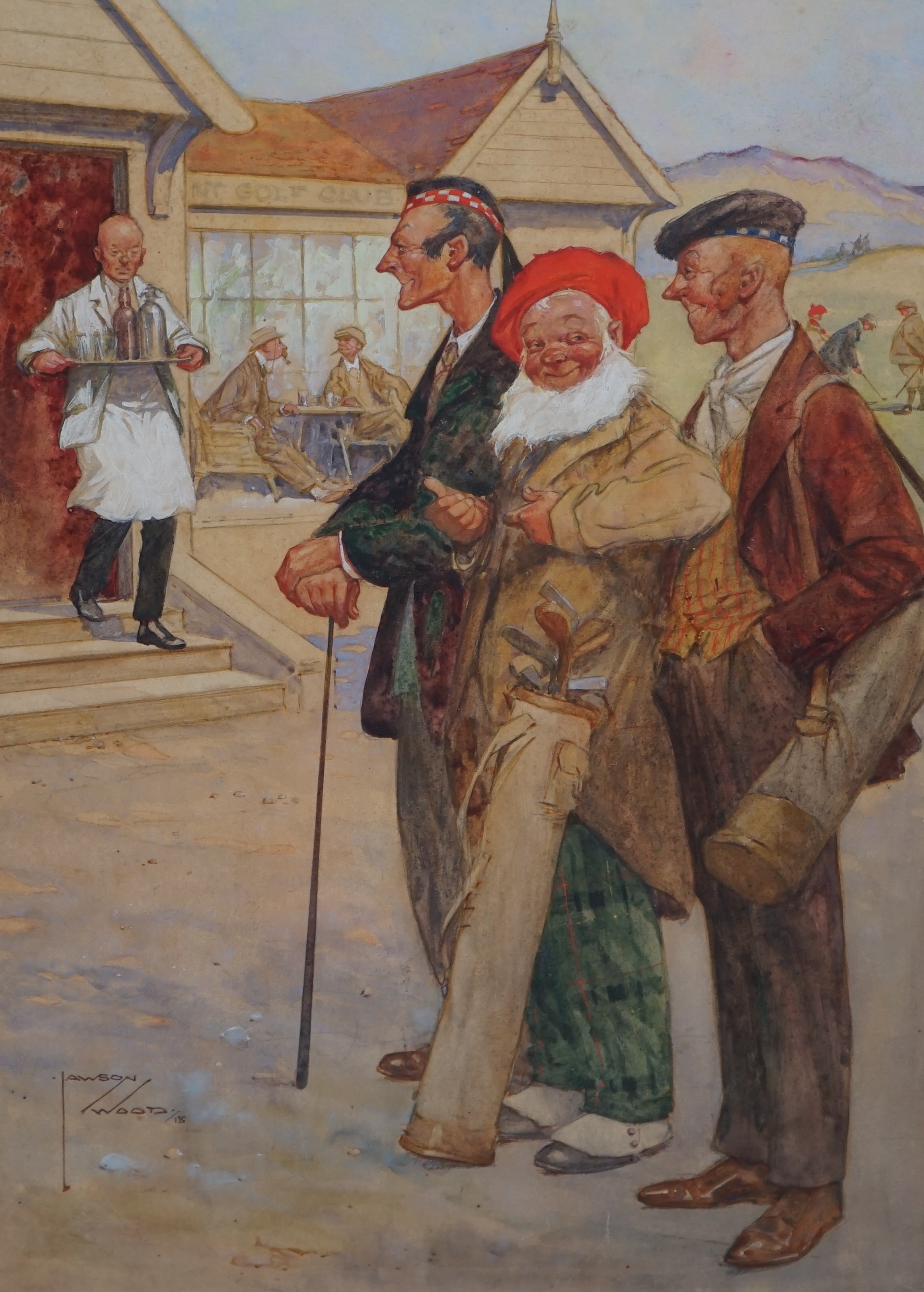 Lawson Wood | 'The 19th Hole' (18) | MutualArt