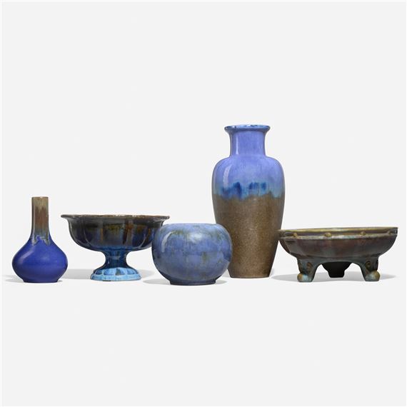 Fulper Pottery Company | Collection of five works (1909 - 1934) | MutualArt