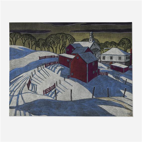 Winold Reiss | Seated Native American Woman | MutualArt