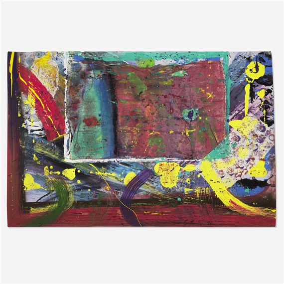 Sam Gilliam | Arc Tapestry Mono (1996) | MutualArt