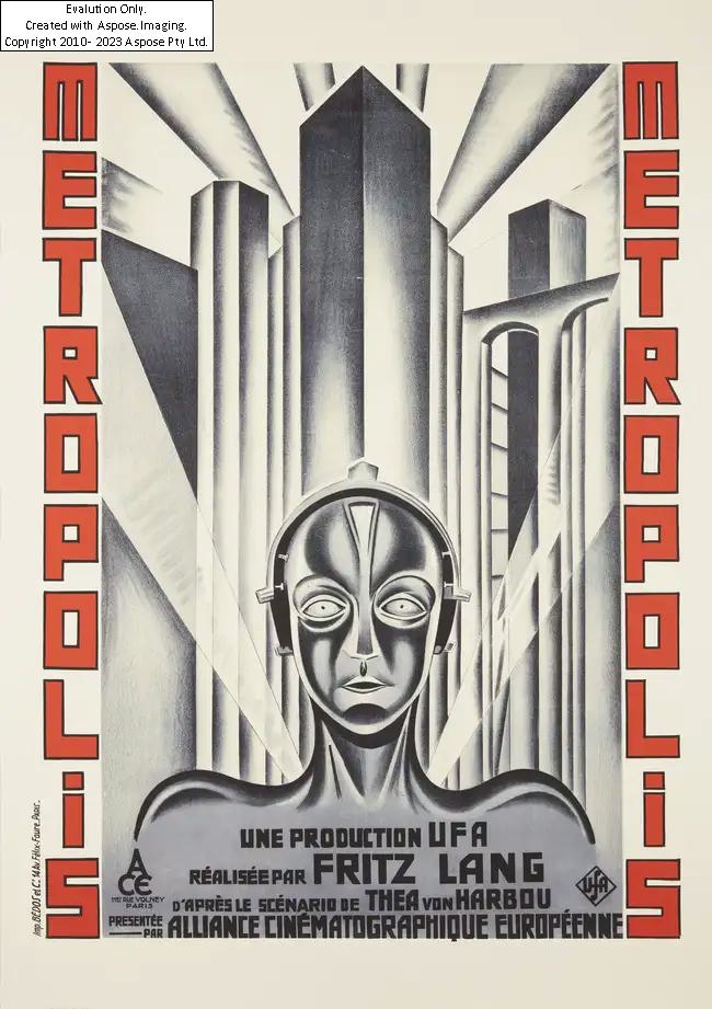 Heinz Schulz Neudamm | Metropolis film poster (1927) | MutualArt