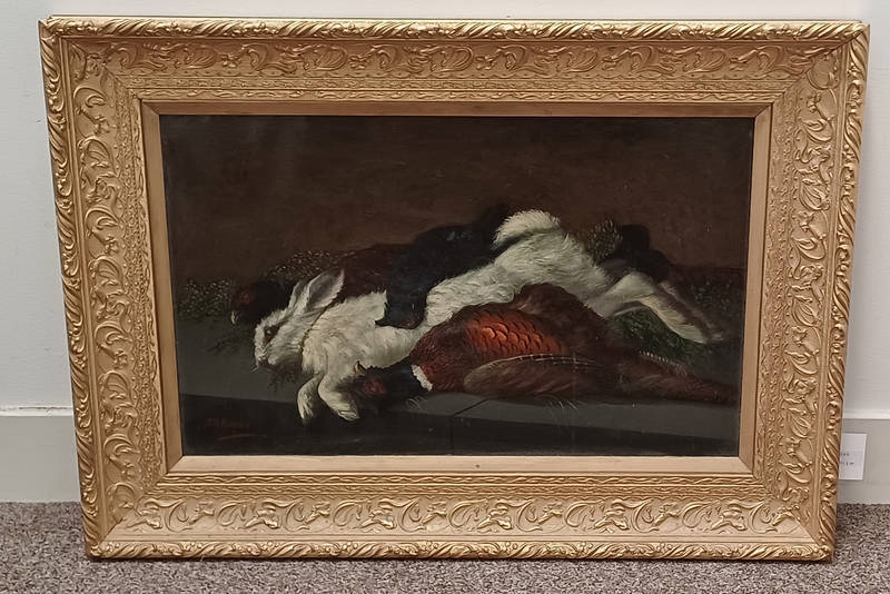 John Bucknell Russell | John buckwell russell still life of game signed ...