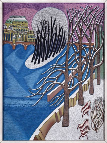 Karel Chaba | Zimní vyhlídka, 1996 (1996) | MutualArt