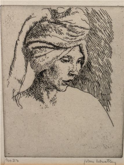 John Wheatley | A female head study | MutualArt
