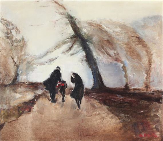 Ib Eisner | Figures in landscape | MutualArt