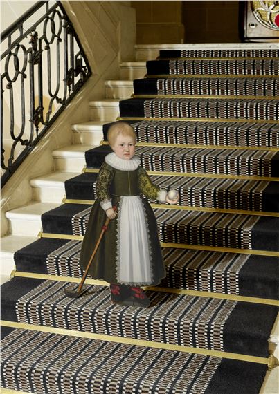 Dutch School, 17th Century | Silhouette d'enfant tenant un kliek de ...