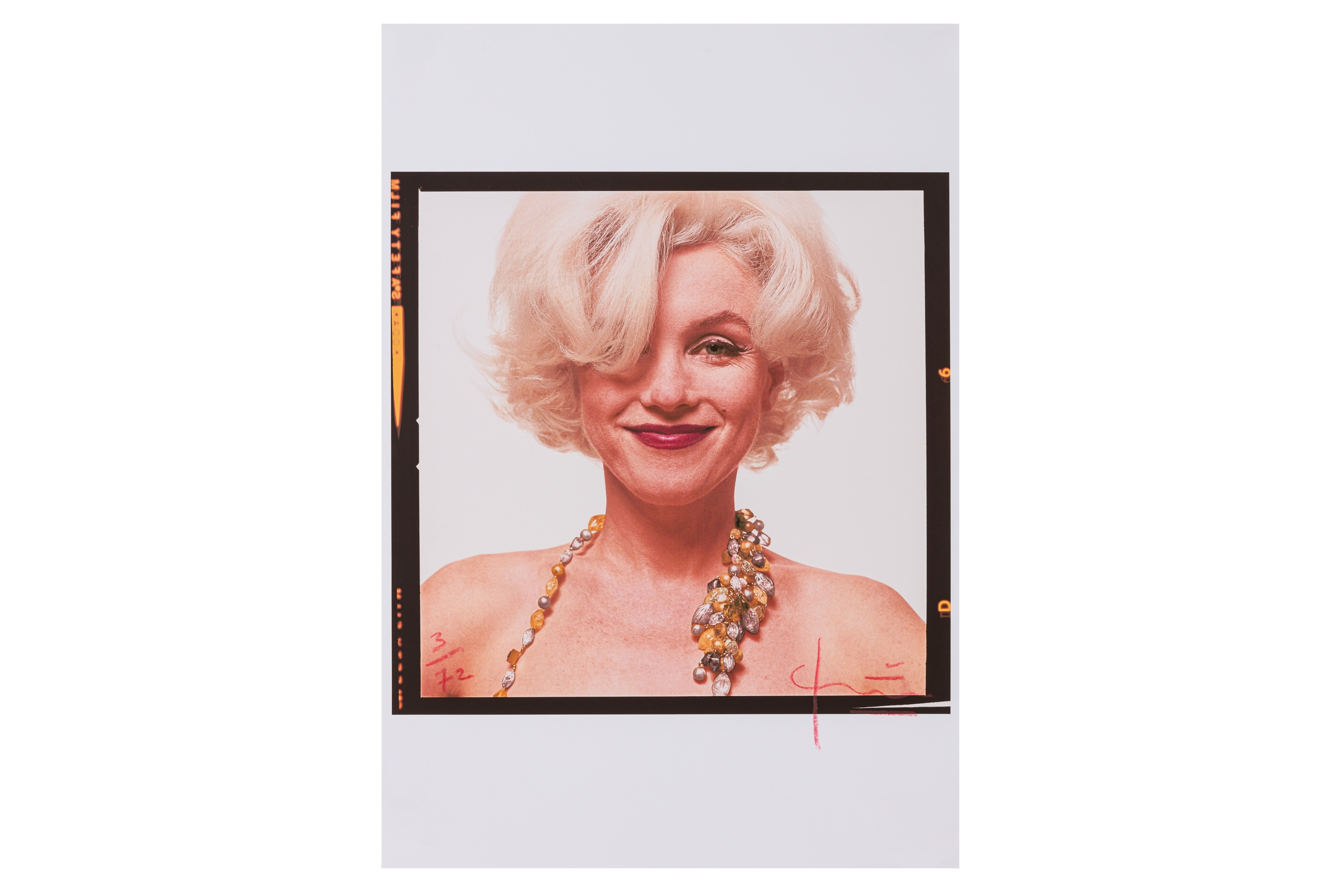 Bert Stern | MARILYN MONROE WITH BEADS | MutualArt